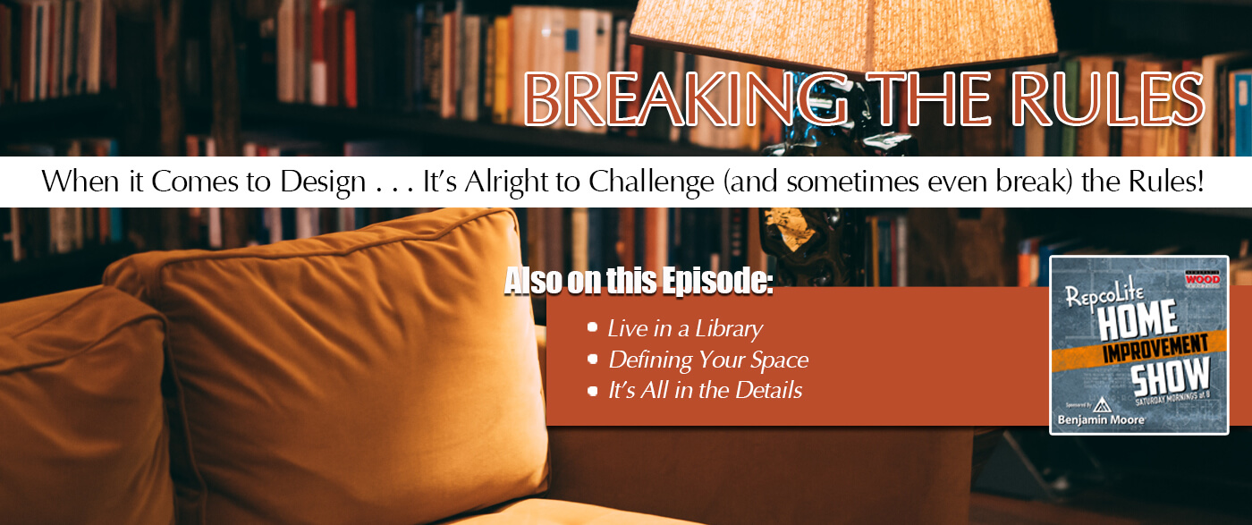 EP207: Breaking the Rules with Libraries and Rugs - RepcoLite Paints