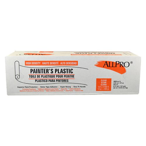 All Pro Painter's Plastic - 12x400 (.31 mil) - RepcoLite Paints